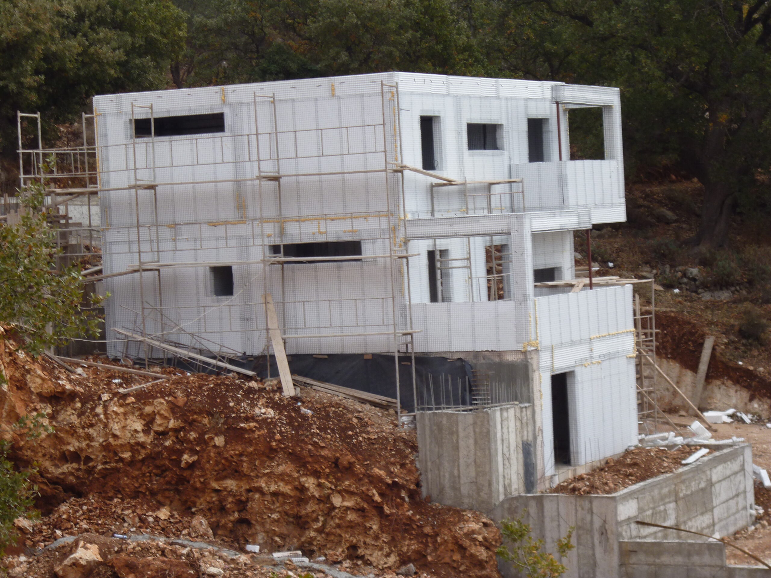 Μεζονέτα με υπόγειο στη Γωνιά, Ρεθύμνου - 3D Panel