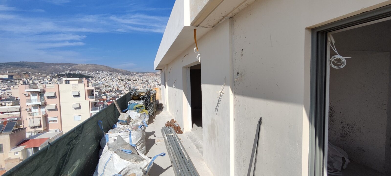 Προσθήκη ορόφου σε υφιστάμενη πολυκατοικία στον Πειραιά - 3D Panel